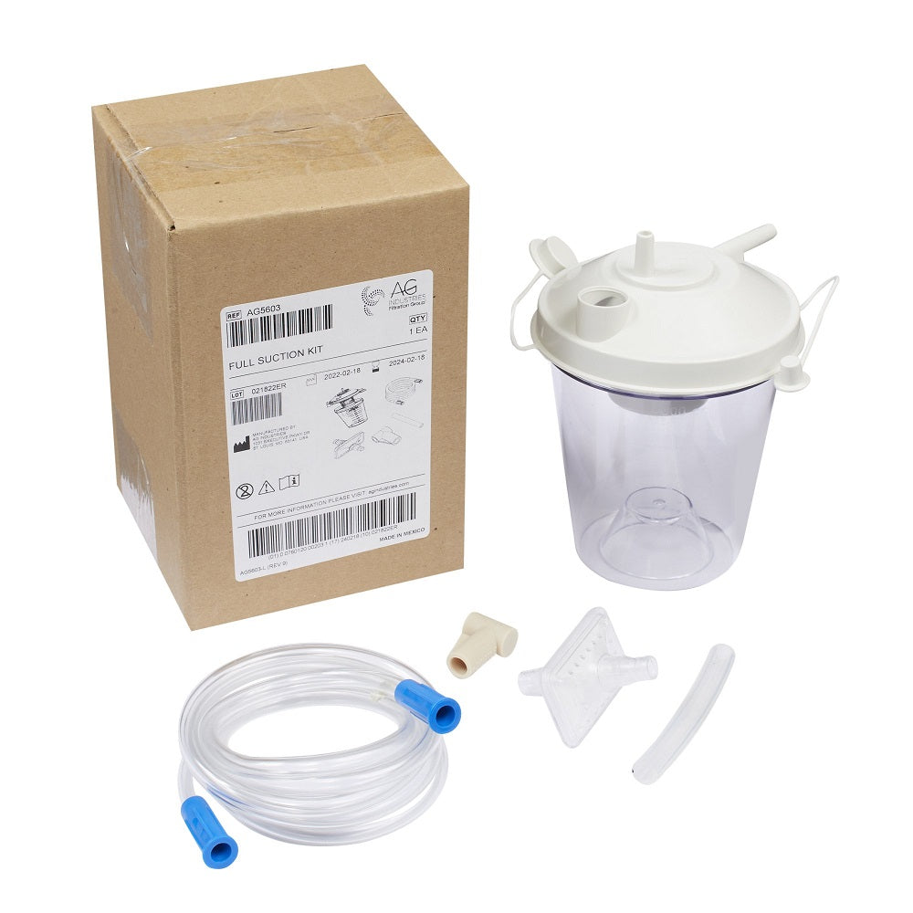 AG Industries AG5603 Suction Canister Kit 800 mL Float Valve Shut-Off ...